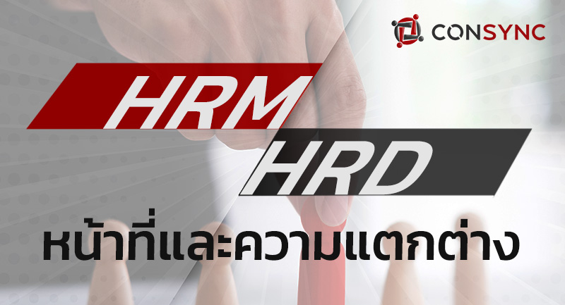 HRM vs HRD หน้าที่และความแตกต่าง - สายงาน HR